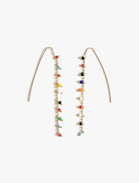 Koton Kadın Boncuk Detaylı Küpe