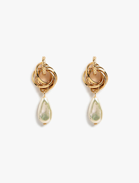 Koton Kadın Taş Detaylı Küpe