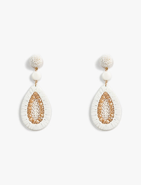 Koton Kadın Boncuk Detaylı Küpe