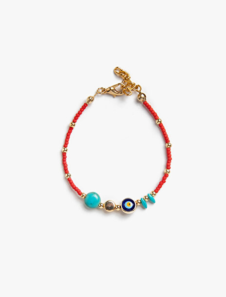 Koton Kadın Boncuk Detaylı Bileklik