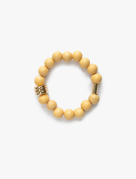 Koton Kadın Ece Sükan X Koton - Metal Detaylı Boncuk Bileklik Koton Kadın Ece Sükan X Koton - Metal Detaylı Boncuk Bileklik