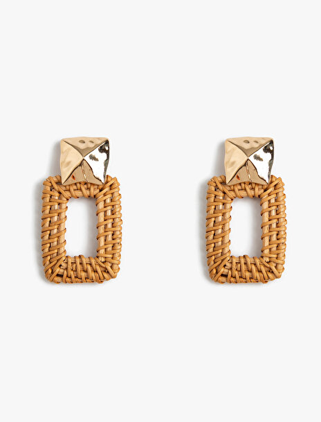 Koton Kadın Hasır Küpe