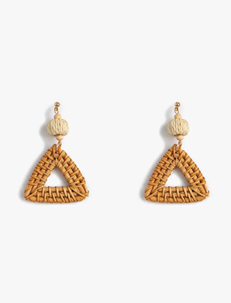 Koton Kadın Hasır Küpe