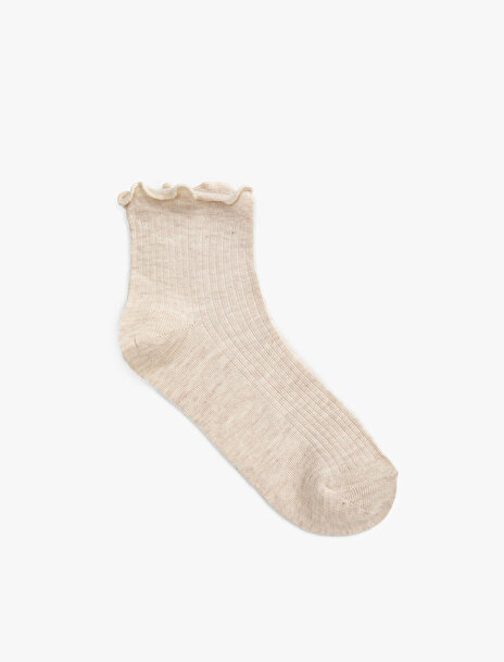 Koton Kadın Fırfır Detaylı Çorap