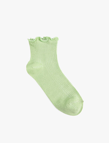 Koton Kadın Fırfır Detaylı Çorap