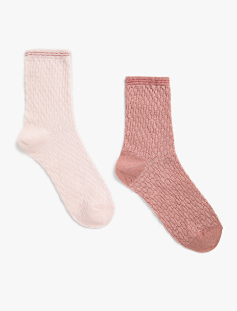 Koton Kadın Desenli Çorap Seti