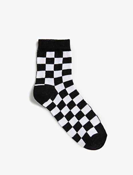 Koton Kadın Kareli Kadın Çorap