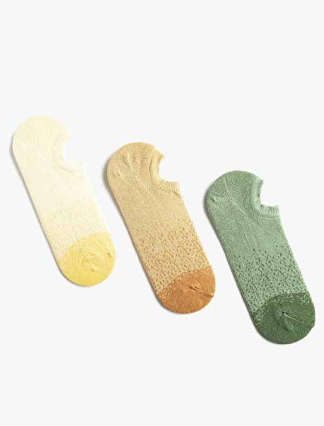 Koton Kadın 3'lü Desenli Çorap Seti