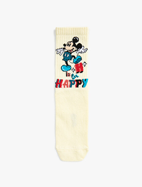 Koton Kadın Mıckey Mouse Lisanslı Çorap Koton Kadın Mıckey Mouse Lisanslı Çorap