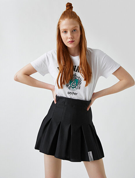 Koton Kadın Warner Bros Lisanlı Bisiklet Yaka Kısa Kollu Baskılı Tişört Koton Kadın Warner Bros Lisanlı Bisiklet Yaka Kısa Kollu Baskılı Tişört