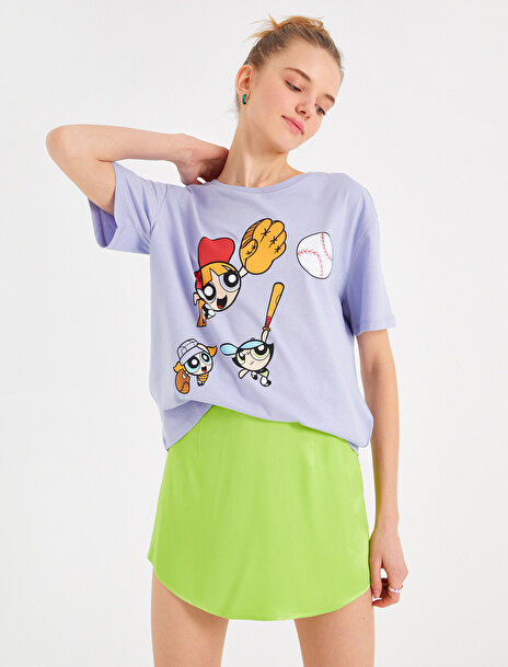 Koton Kadın Power Puff Girls Lisanslı Kısa Kollu Tişört Koton Kadın Power Puff Girls Lisanslı Kısa Kollu Tişört