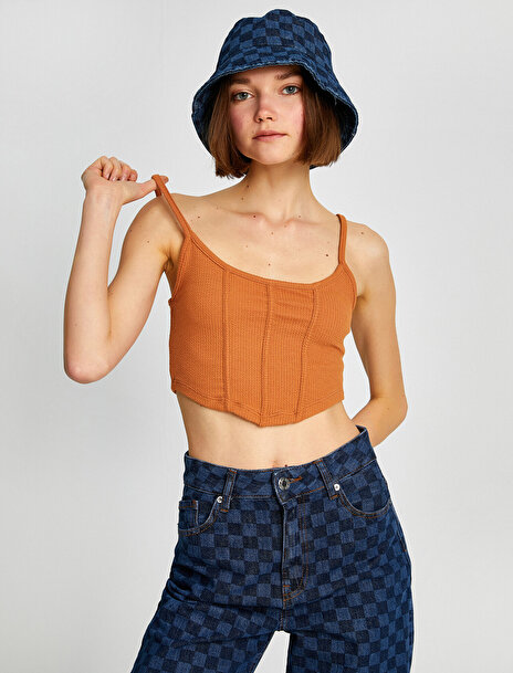 Koton Kadın Askılı Crop Atlet