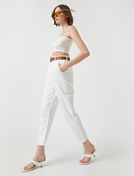 Koton Kadın Yüksek Bel Cigarette Pantolon