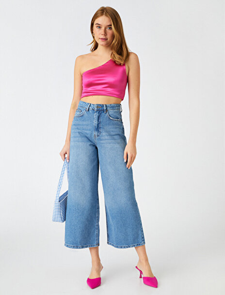 Koton Kadın Culotte Kot Pantolon - Sandra Jean