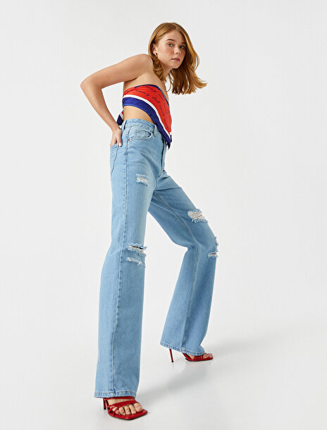 Koton Kadın Dad Fit Kot Pantolon - Bianca Jean