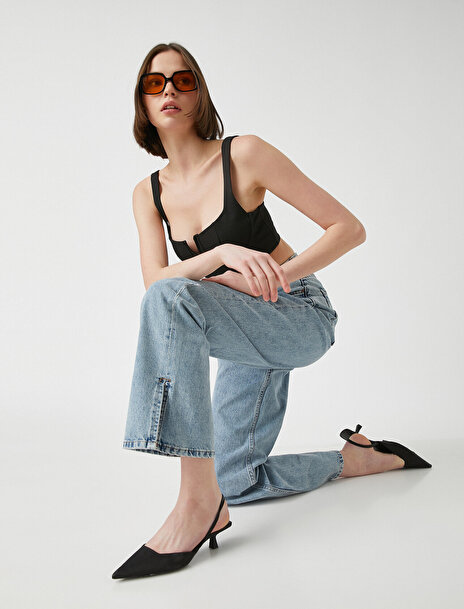 Koton Kadın Wide Leg Kot Pantolon - Bianca Jean