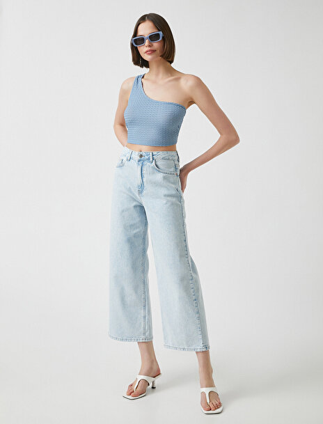 Koton Kadın Culotte Kot Pantolon - Sandra Jean