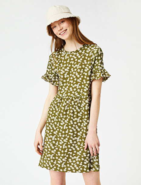 Koton Kadın Puantiyeli Mini Elbise