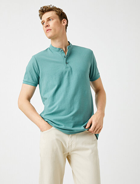 Koton Erkek Hakim Yaka Polo Tişört