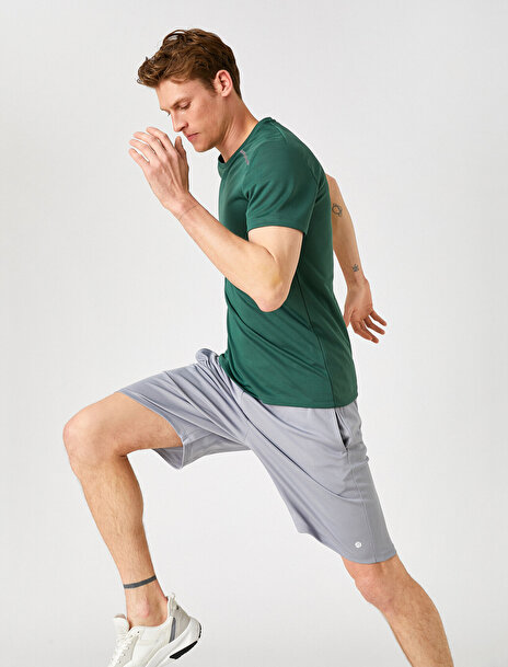 Koton Erkek Baskı Detaylı Spor Tişört