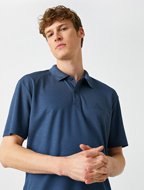 Koton Erkek Logolu Polo Yaka Tişört