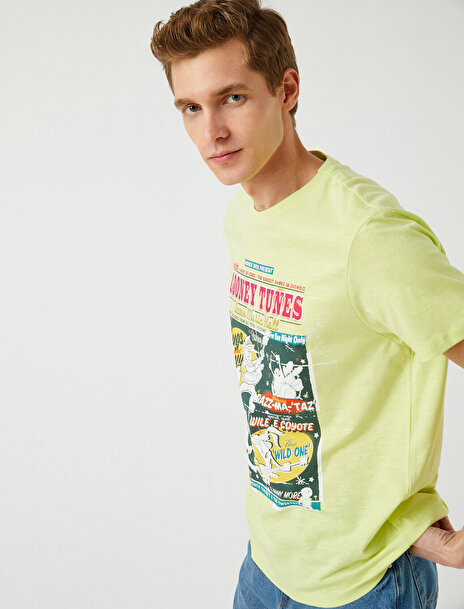Koton Erkek Looney Tunes Tişört Lisanslı Baskılı