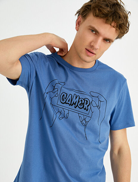 Koton Erkek Oyuncu Baskılı Tişört