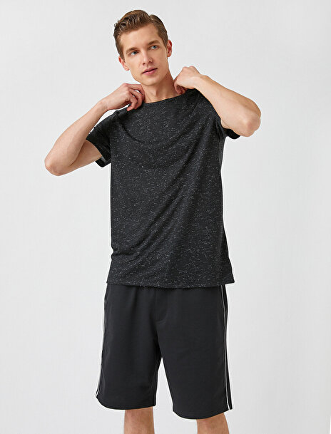 Koton Erkek Kırçıllı Basic Tişört