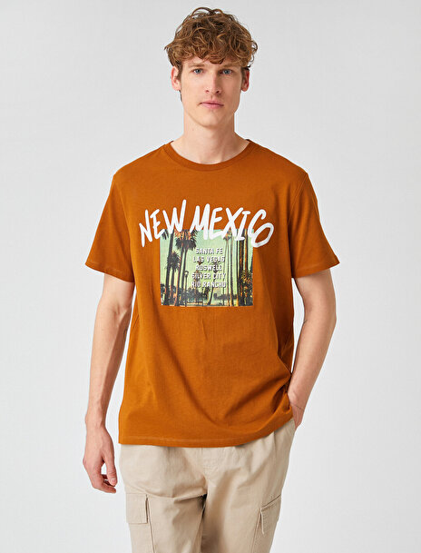 Koton Erkek New Mexico Baskılı Tişört