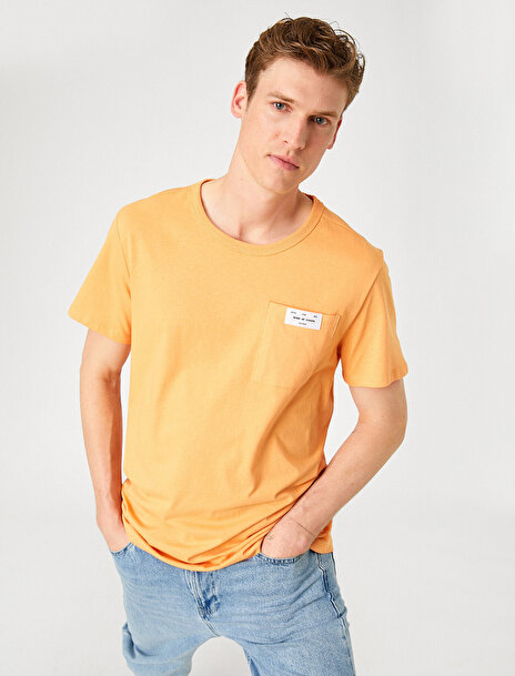 Koton Erkek Cepli Basic Tişört