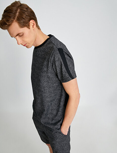 Koton Erkek Kırçıllı Basic Tişört