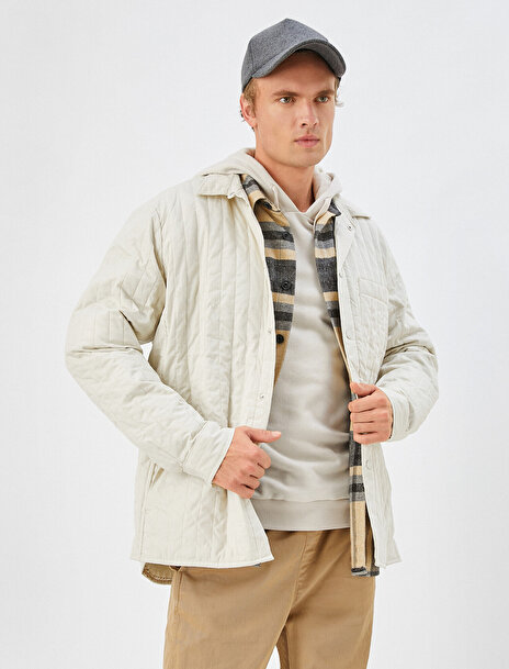 Koton Erkek Kapitone Mont