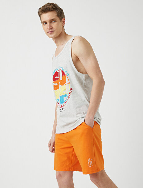 Koton Erkek Sörf Baskılı Atlet Koton Erkek Sörf Baskılı Atlet