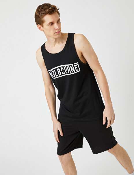 Koton Erkek Melbourne Baskılı Atlet