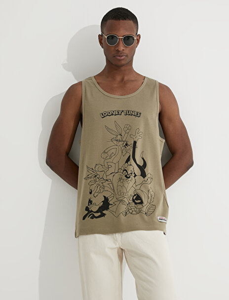 Koton Erkek Looney Tunes Atlet Lisanslı Baskılı
