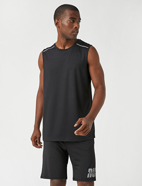 Koton Erkek Omuz Baskılı Spor Atlet