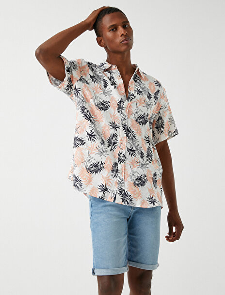 Koton Erkek Katlı Paça Kot Pantolon