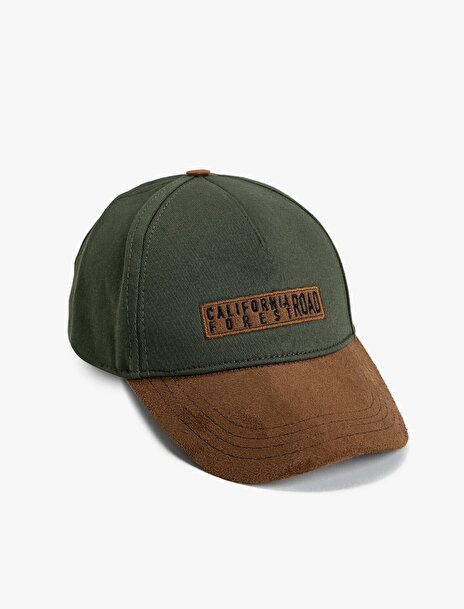 Koton Erkek İşlemeli Şapka