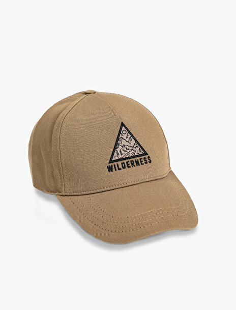 Koton Erkek İşlemeli Şapka