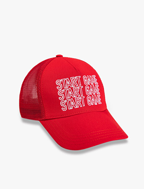 Koton Erkek Fileli Şapka Pamuklu Koton Erkek Fileli Şapka Pamuklu