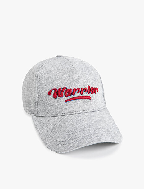 Koton Erkek İşlemeli Şapka