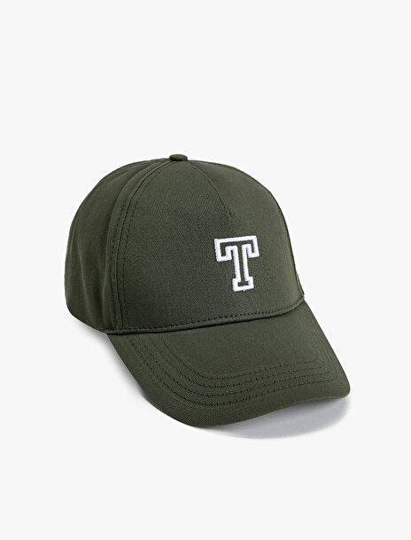 Koton Erkek İşlemeli Şapka