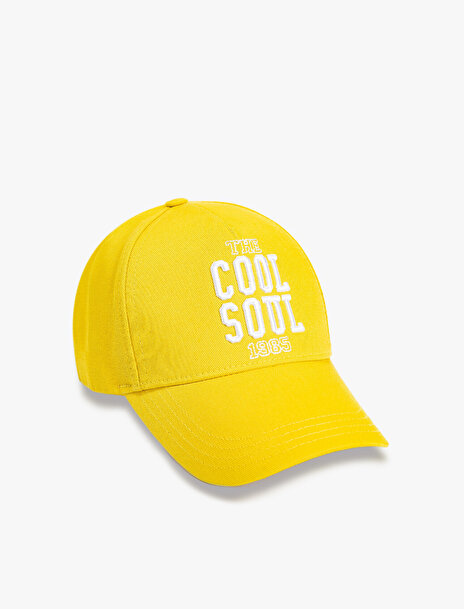 Koton Erkek İşlemeli Şapka