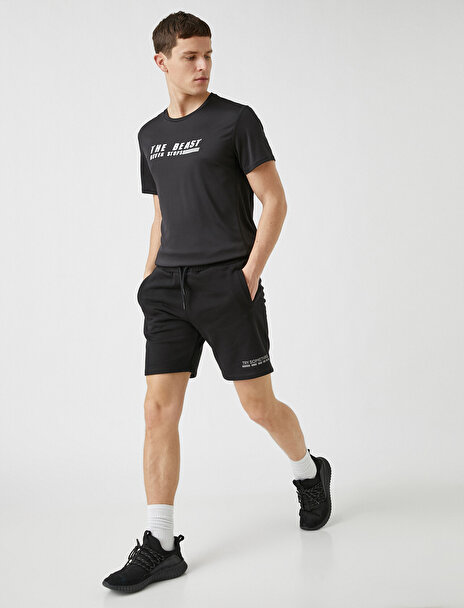 Koton Erkek Pamuklu Baskılı Basic Spor Tişört Koton Erkek Pamuklu Baskılı Basic Spor Tişört