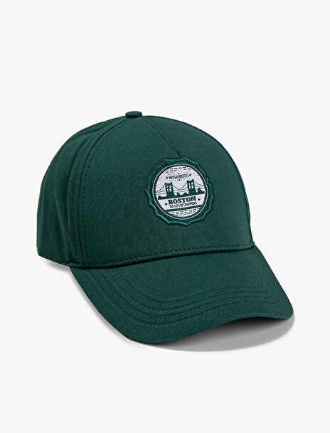 Koton Erkek İşlemeli Şapka