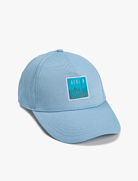 Koton Erkek İşlemeli Şapka