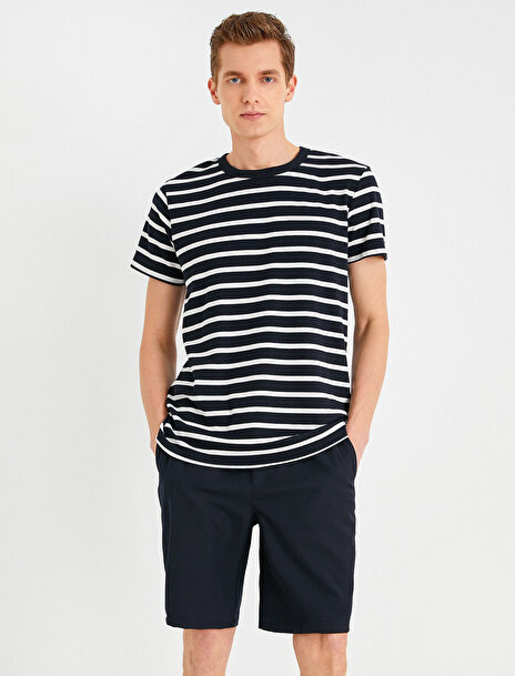 Koton Erkek Beli Bağcıklı Chino Şort