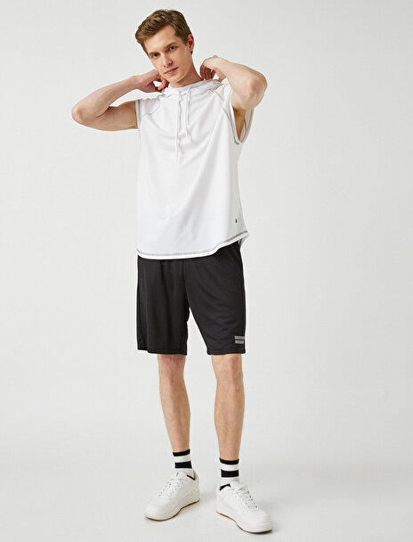 Koton Erkek Baskı Detaylı Spor Şort