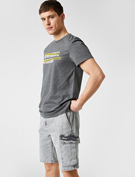 Koton Erkek Kargo Kot Şort