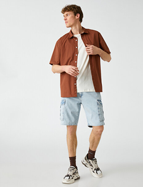 Koton Erkek Kargo Kot Şort